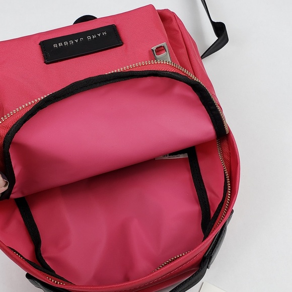 Marc Jacobs | Bags | Marc Jacobs Deep Pink Mini Nylon Backpack | Poshmark